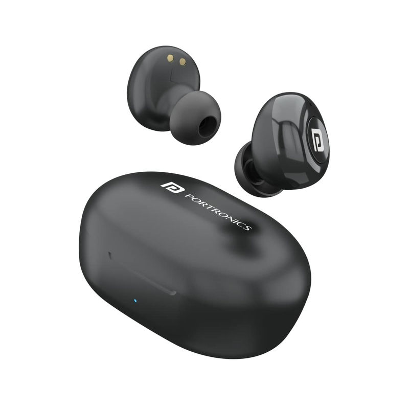 Buy Portronics Harmonics Twins S3 Smart TWS Bluetooth 5.2 Earbuds, 20 ...