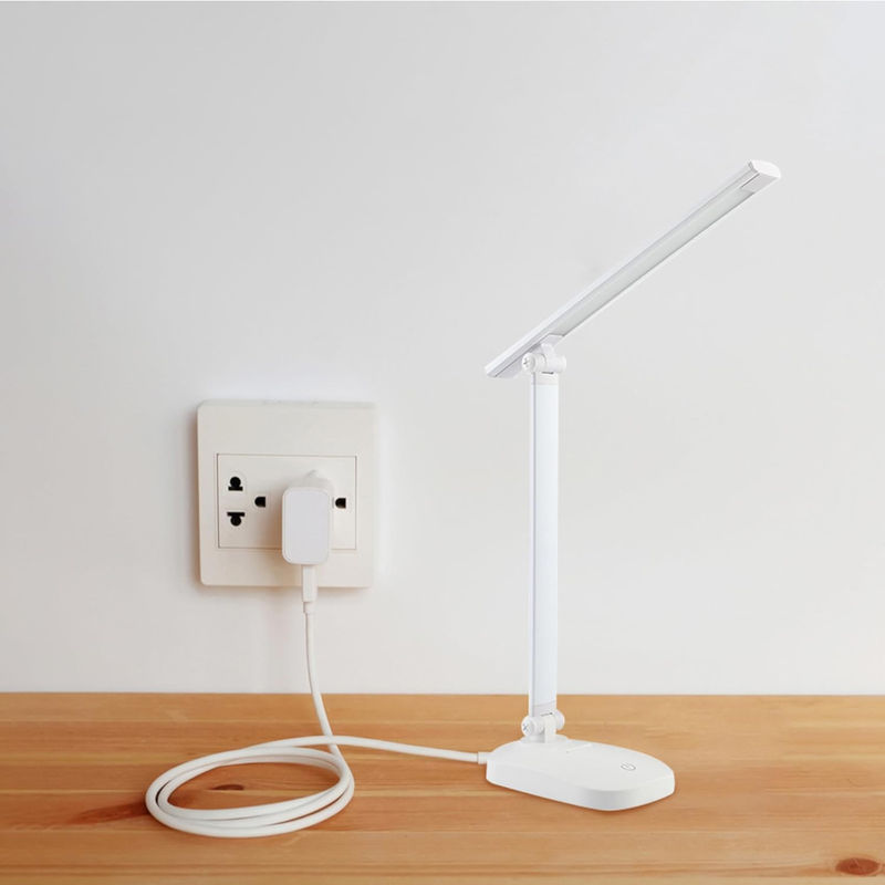Buy Kuber Industries Folding Mobile Phone Stand Lamp, White Light USB ...