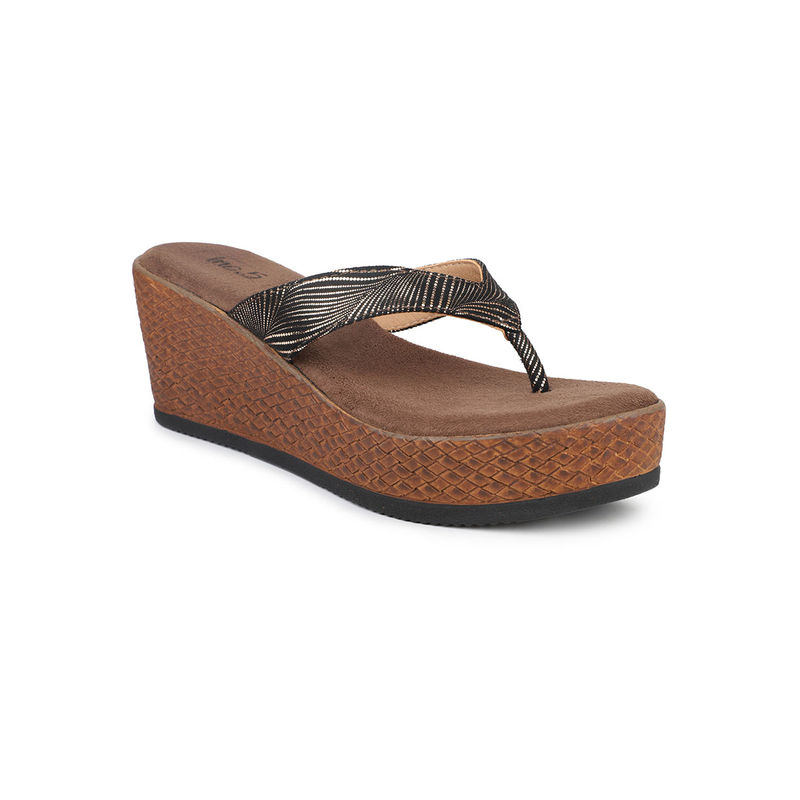 Buy Inc.5 Women Gold Evening Platform Wedges Online