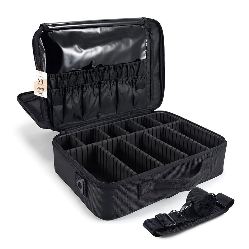 Buy NFI Essentials Black Makeup Box (L) Online