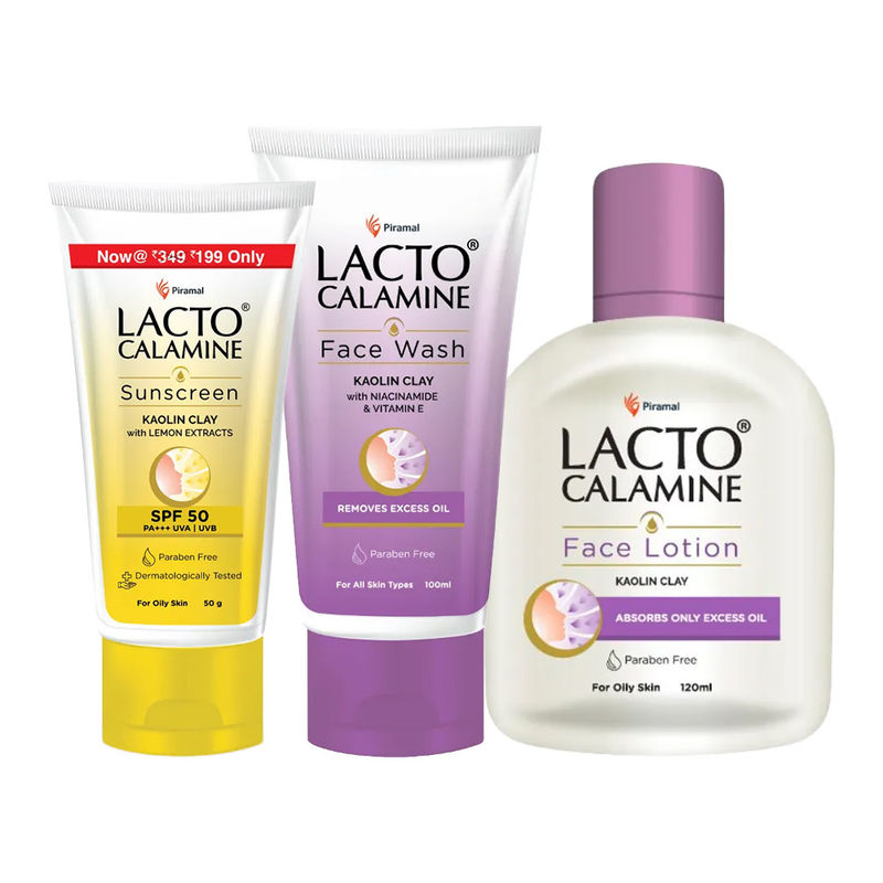 Buy Lacto Calamine Oily Skin Combo With Kaolin Clay Online