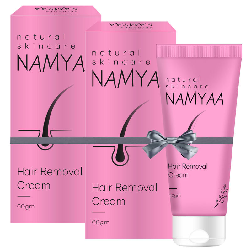 Buy Namyaa Hair Removal Cream for Women with After Wax Soothing Serum ...