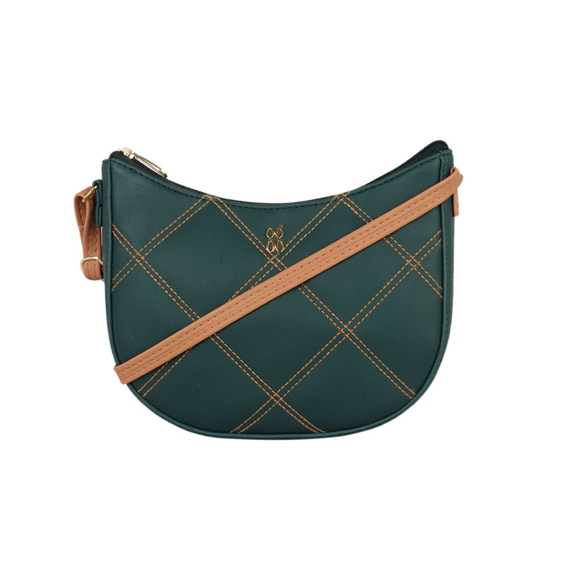 Buy Baggit Basil Green Large Sling Bag Online