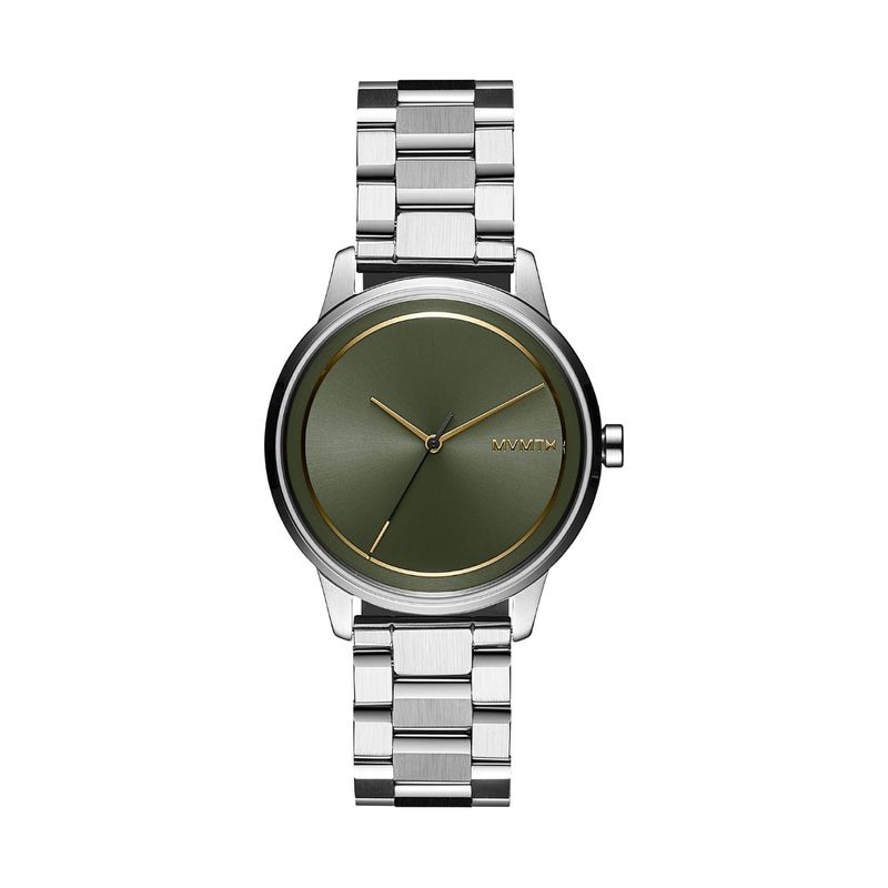 Buy MVMT Profile Quartz Green Round Dial Unisex Watch - 28000188-D Online