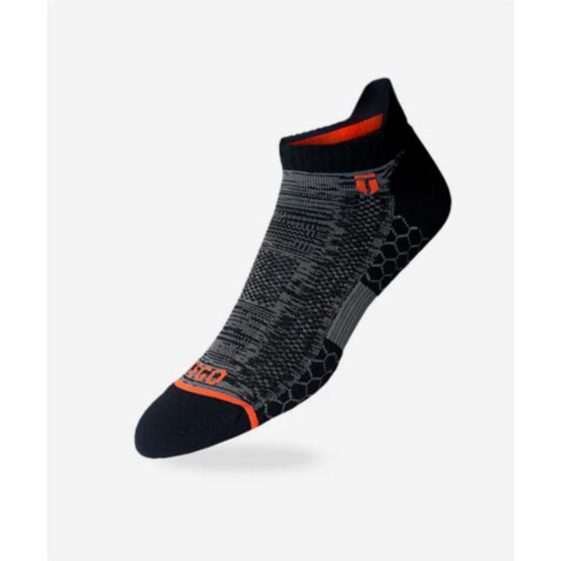 Buy Tego Unisex Socks Ankle Trail Light Black & Red Online