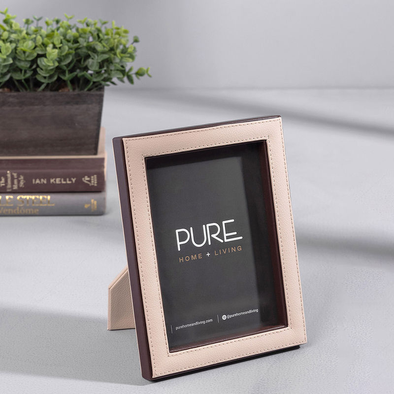 Buy Pure Home + Living Cream Photo Frame Online