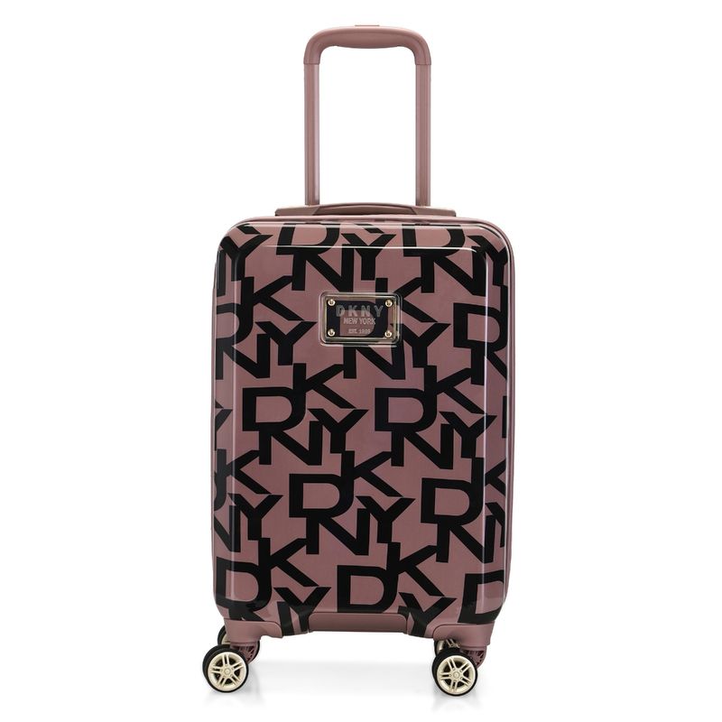 Buy DKNY Deco Signature Range French Pink Color Hard Cabin Luggage Online