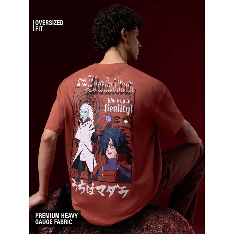 Buy The Souled Store Official Naruto: Wake Up To Reality Oversized T ...