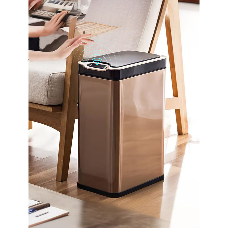 Buy Savya Home Automatic Dustbin 20L Gold Online