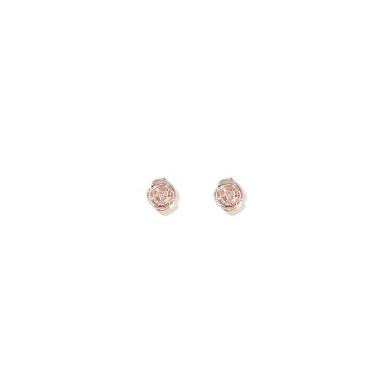 Buy Forever New Maya Metal Flower & Crystal Stud Earrings Online