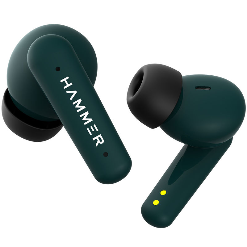 Buy HAMMER Airflow Plus TWS Earbuds with Smart Touch Control (Emerald ...