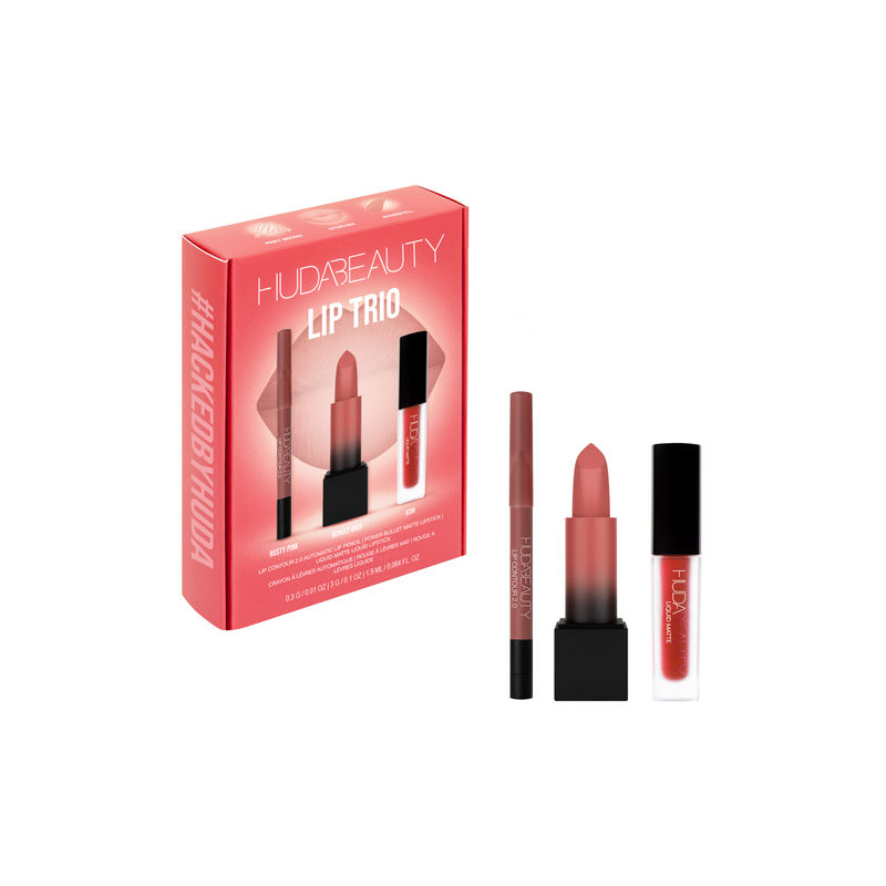 Buy Huda Beauty The Ultimate Lip Trio Set - Icon Online