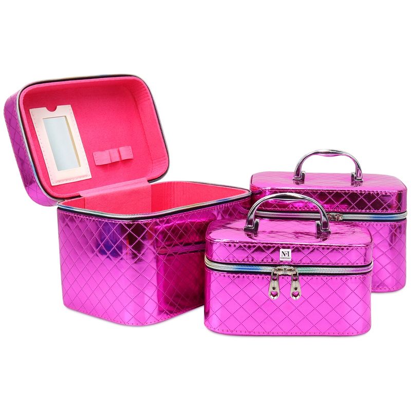 Buy NFI Essentials Pink Makeup Box (Set of 3) (L) Online