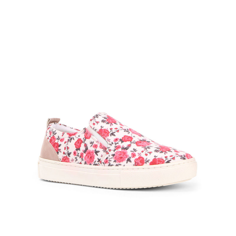 Buy Forever 21 Florallip-on Multi-Coloured Loafers Online