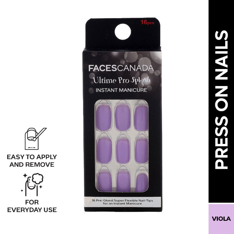 Buy Faces Canada Ultime Pro Splash Viola Instant Manicure Nail ...