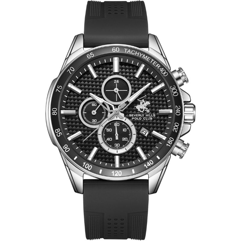 Buy Beverly Hills Polo Club Men Chronograph Black Dial Watch (M) Online
