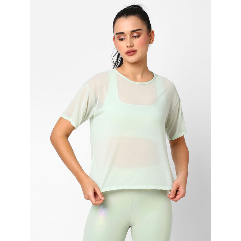 Buy BODD ACTIVE Minty Mint Mesh Tee Online
