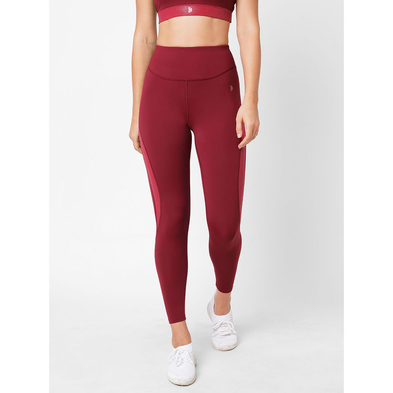 Buy BODD ACTIVE Aurora Red Leggings Online