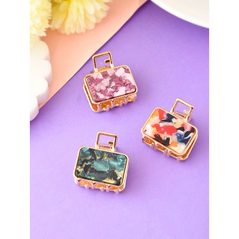 Buy Silvermerc Designs Set Of 3 Clutch Clips Online