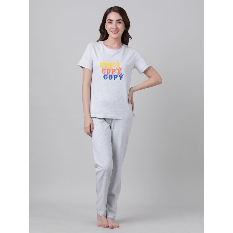 Buy mackly Womens Pyjama & T-Shirt (Set of 2) Online