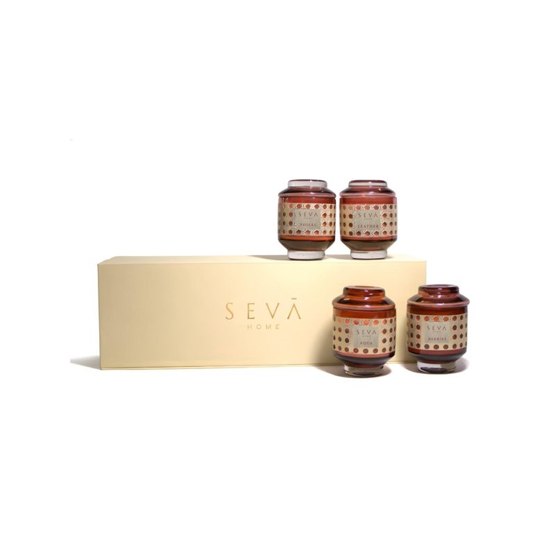 Buy SEVA HOME Sacred Spaces Gifting Set Luxury Scented Candle Gift ...
