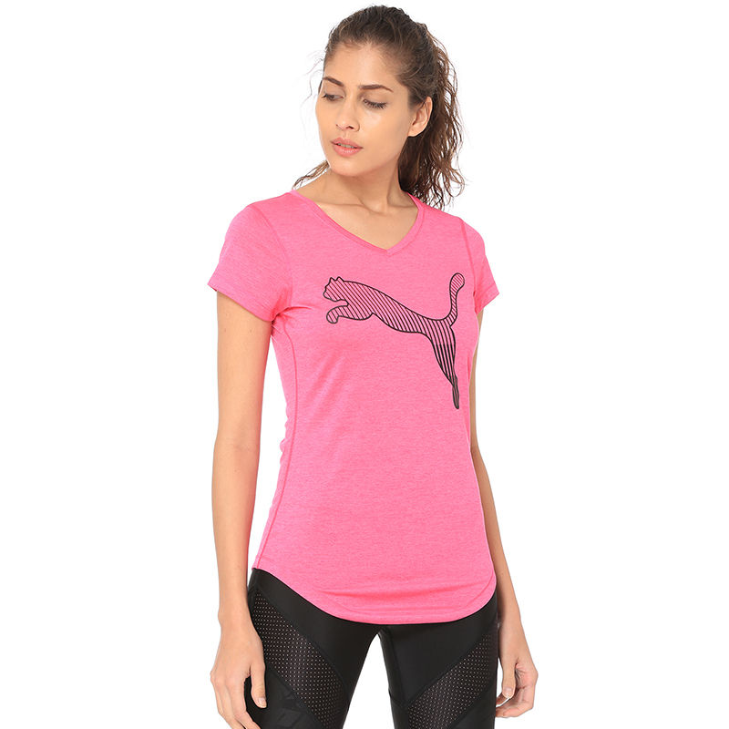 Puma Heather Cat Tee Fuchsia - Pink: Buy Puma Heather Cat Tee Fuchsia ...