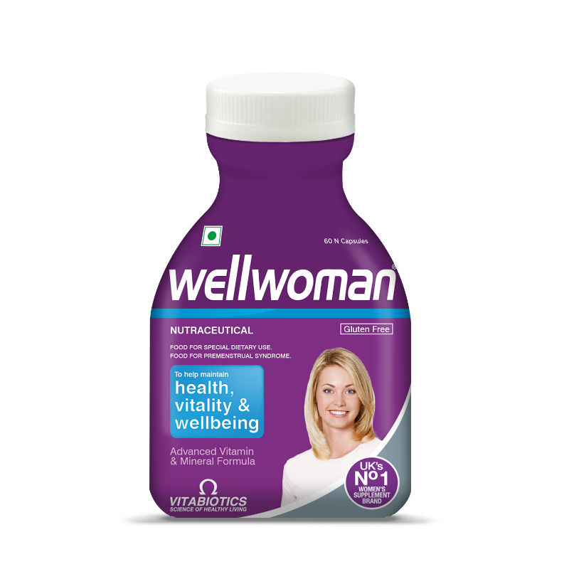 Buy Wellwoman Health, Vitality & Wellbeing Capsules Online