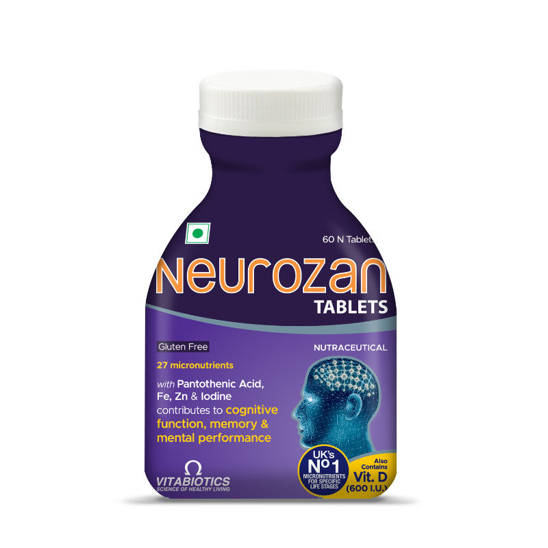 Buy Neurozan 27 Micronutrients Tablets Online