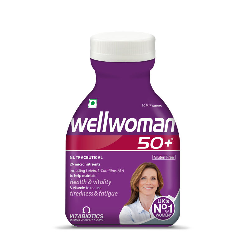 Buy Wellwoman 50+ Health & Vitality Multivitamin Tablets For Women Online