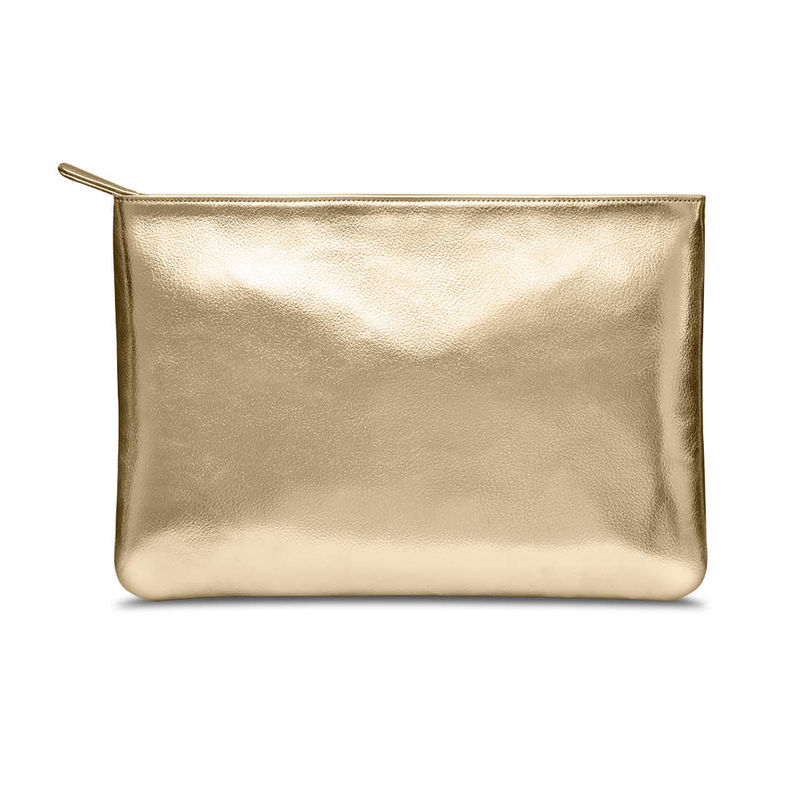 DailyObjects Gold Metallic Regular Stash Pouch: Buy DailyObjects Gold ...
