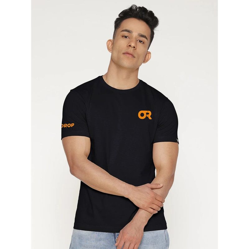 Buy The Souled Store Men Official OR ESPORTS LOGO Black T-Shirts Online
