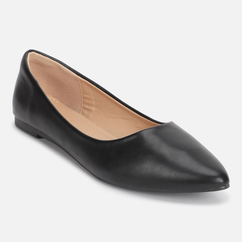 Buy Allen Solly Women Black Formal Ballerinas Online
