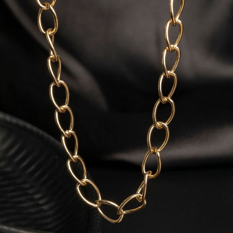 Buy PRITA Gold Plated Linked Necklace Online