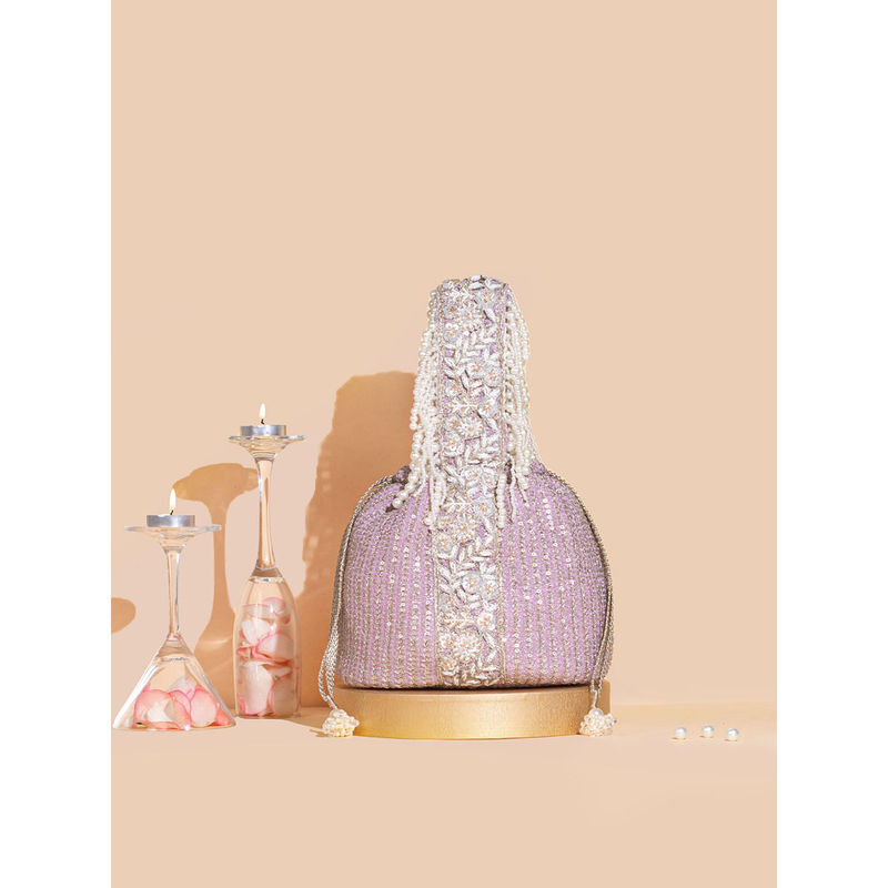 Buy AMYRA Tara Bucket Bag Purple Online