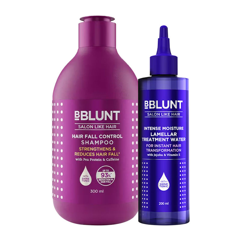 Buy BBlunt Hair Fall Control & Moisture Repair Combo Online