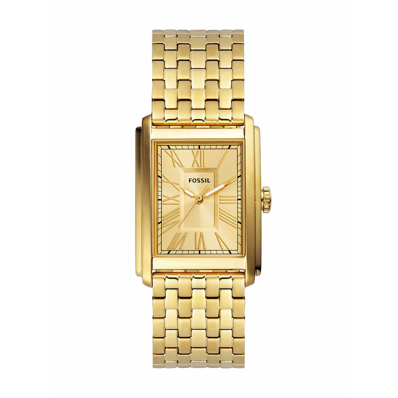 Buy Fossil Carraway Gold Watch FS6009 (M) Online