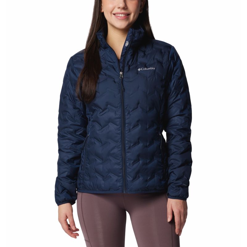 Buy Columbia Womens Navy Omni-Heat Reflective Delta Ridge II Down ...