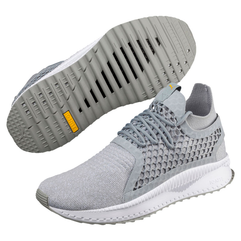 Buy Puma Tsugi Netfit V2 Evoknit Quarry- White Sneaker Online