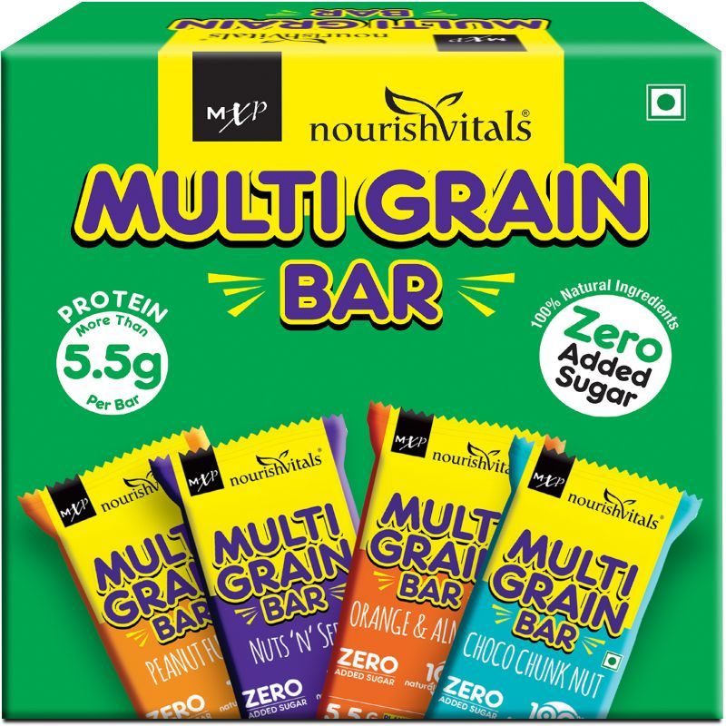 Buy Nourish Vitals Assorted Multigrain Bars Online