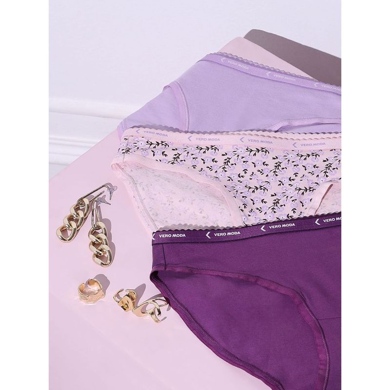 Buy Vero Moda Intimates Mini Briefs (Pack of 3) Online