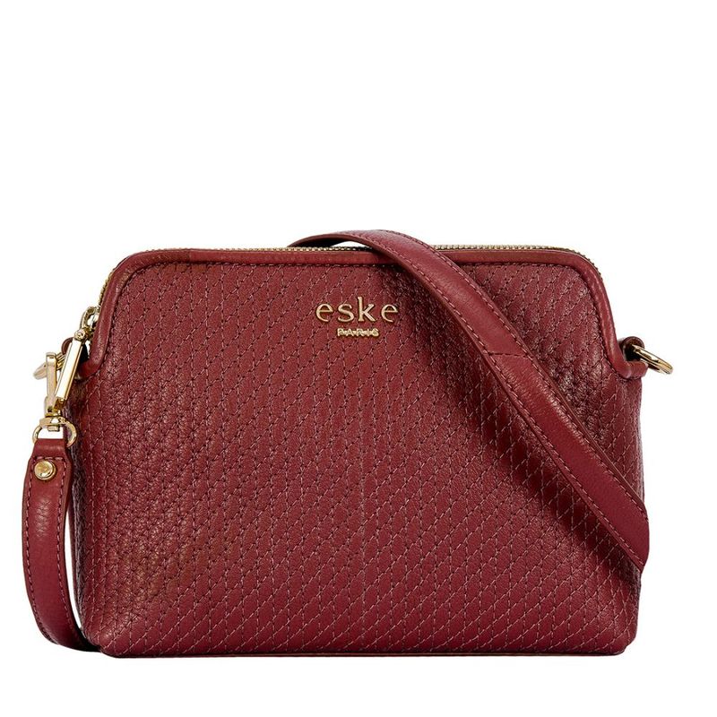 Buy Eske Sophie Small Shoulder Bag,Maroon Online