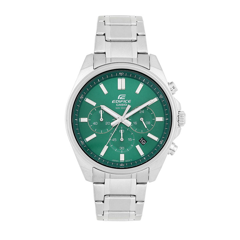 Buy Casio Men Edifice Green Dial Analog Watch - EFV-650D-3AVUDF Online