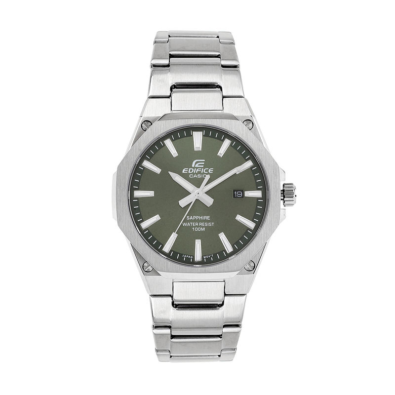 Buy Casio Men Edifice Green Dial Analog Watch - EFR-S108D-3AVUDF Online