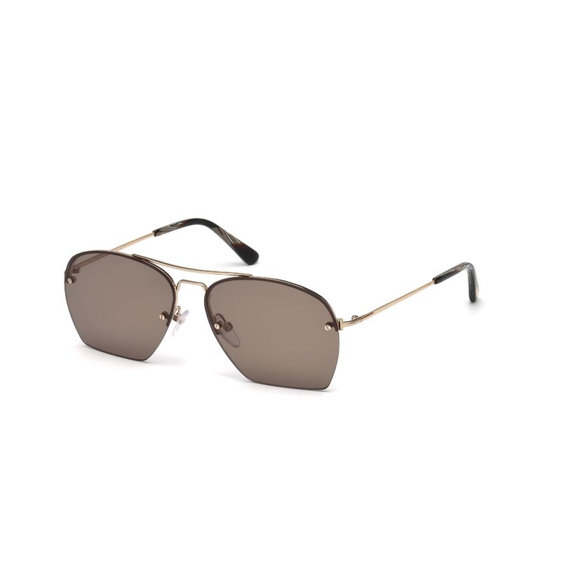 Buy Tom Ford FT0505 58 28e Iconic Bug Eye Shapes In Premium Metal ...