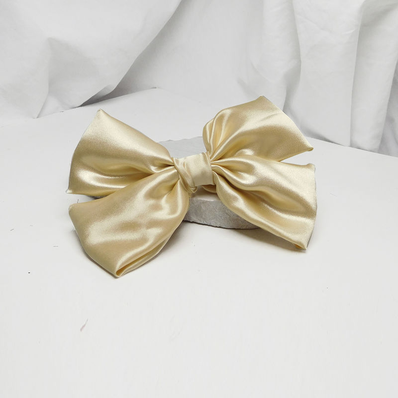 Buy Soho Boho Studio Classic Noah Creme Bow Barrette Online
