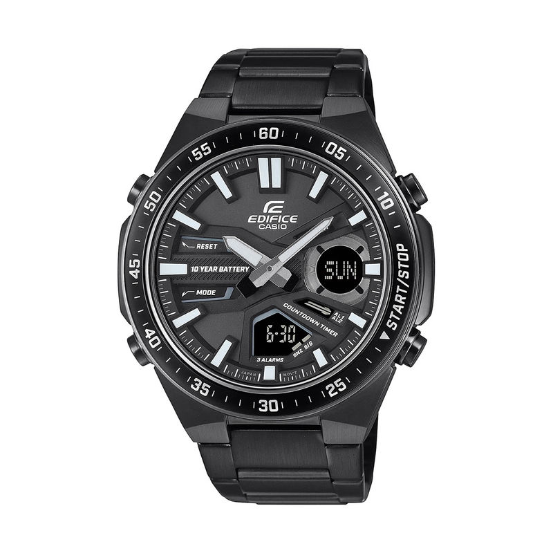 Buy Casio Men Edifice Black Dial Analog + Digital Watch - EFV-C110DC ...