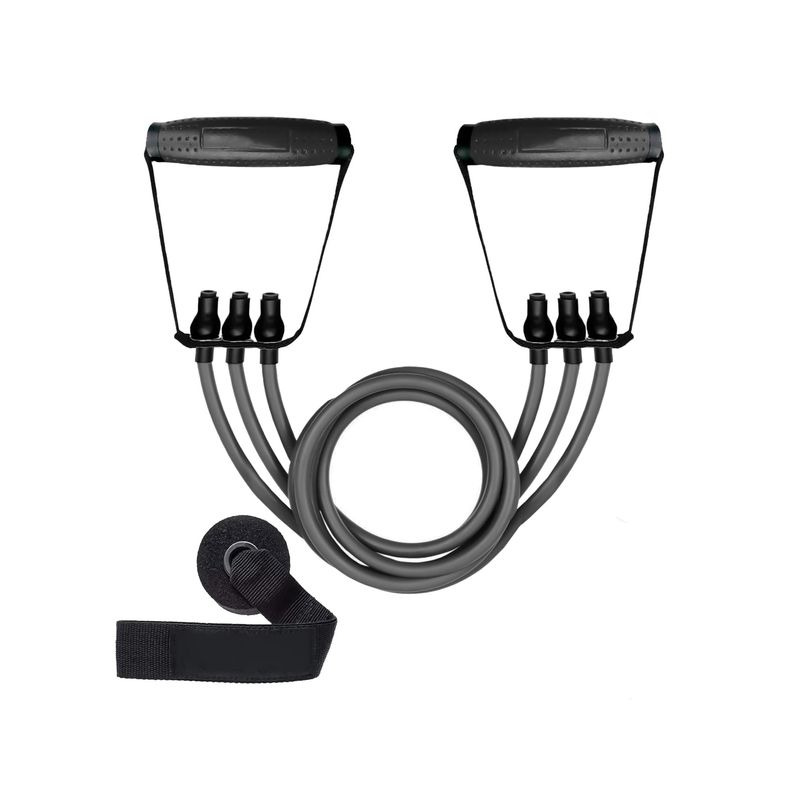 Buy Strauss Triple Resistance Tube with PVC Handles, Door Knob & Carry ...