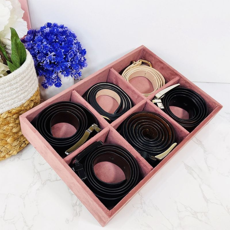 La Trove Luxury Velvet Belt Tray: Buy La Trove Luxury Velvet Belt Tray ...