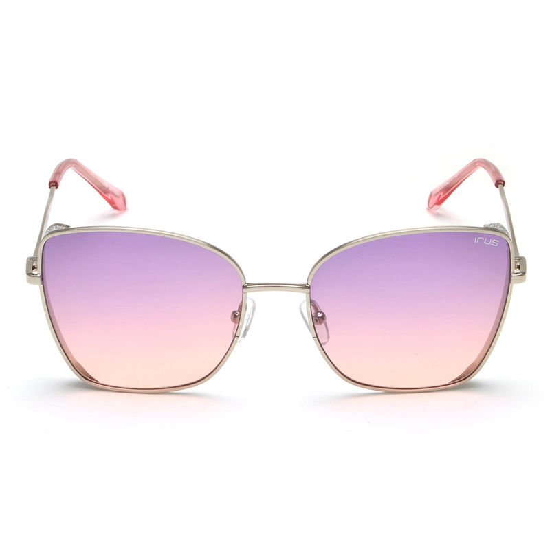 Buy IRUS Women Full UV Protected Purple Lens Sunglasses - IRS1120C4SG ...