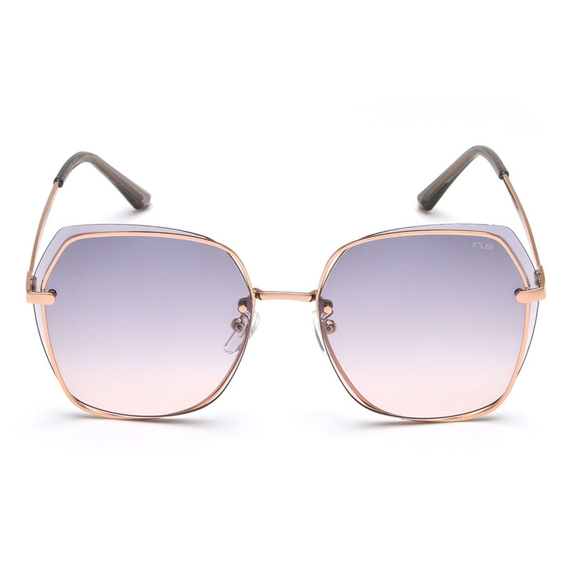 Buy IRUS Women Full UV Protected Purple Lens Sunglasses - IRS1146C3SG ...